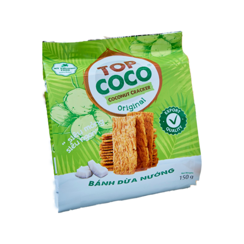 椰子餅干-原味 Top Coco Coconut Cracker-Original Fl 150g – 嘉年华超市