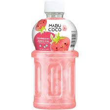 MabuCoco椰果草莓汁 Mabu Coco Strawberry Juice with Nata de 320ml – 嘉年华超市